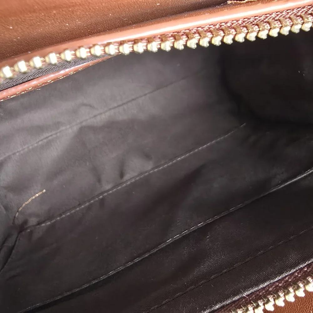 Valentino Orlandi | Bags | Valentino Orlandi Brown Vovo Vegan Leather ...